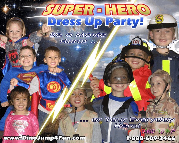 Super-Hero Dress Up Party